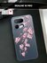 Силиконовый чехол на Realme 16 Pro / Реалме 16 Про с принтом Розовая веточка сак...
