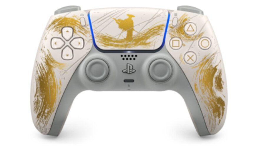 Геймпад DualSense Ghost of Yotei Gold Limited Edition