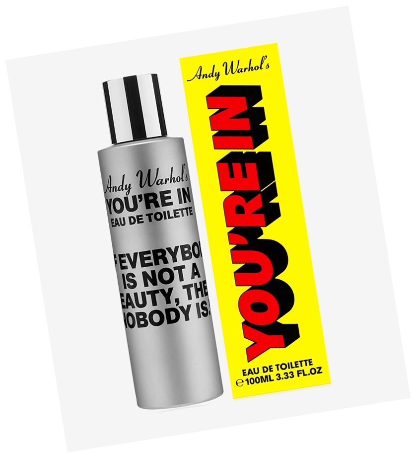 Comme Des Garcons Andy Warhol S You Re In парфюм унисекс 100 мл - Ком Де Гарсон Ю А Ин