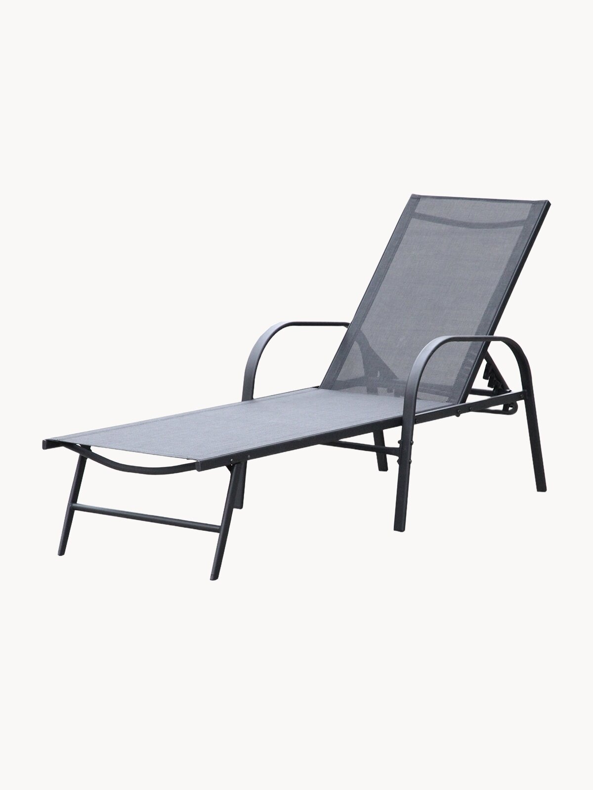 Кресло шезлонг 2 шт Bliss, лежак садовый, для дачи и отдыха на природе, лежанка уличная с подлокотниками Ами Мебель