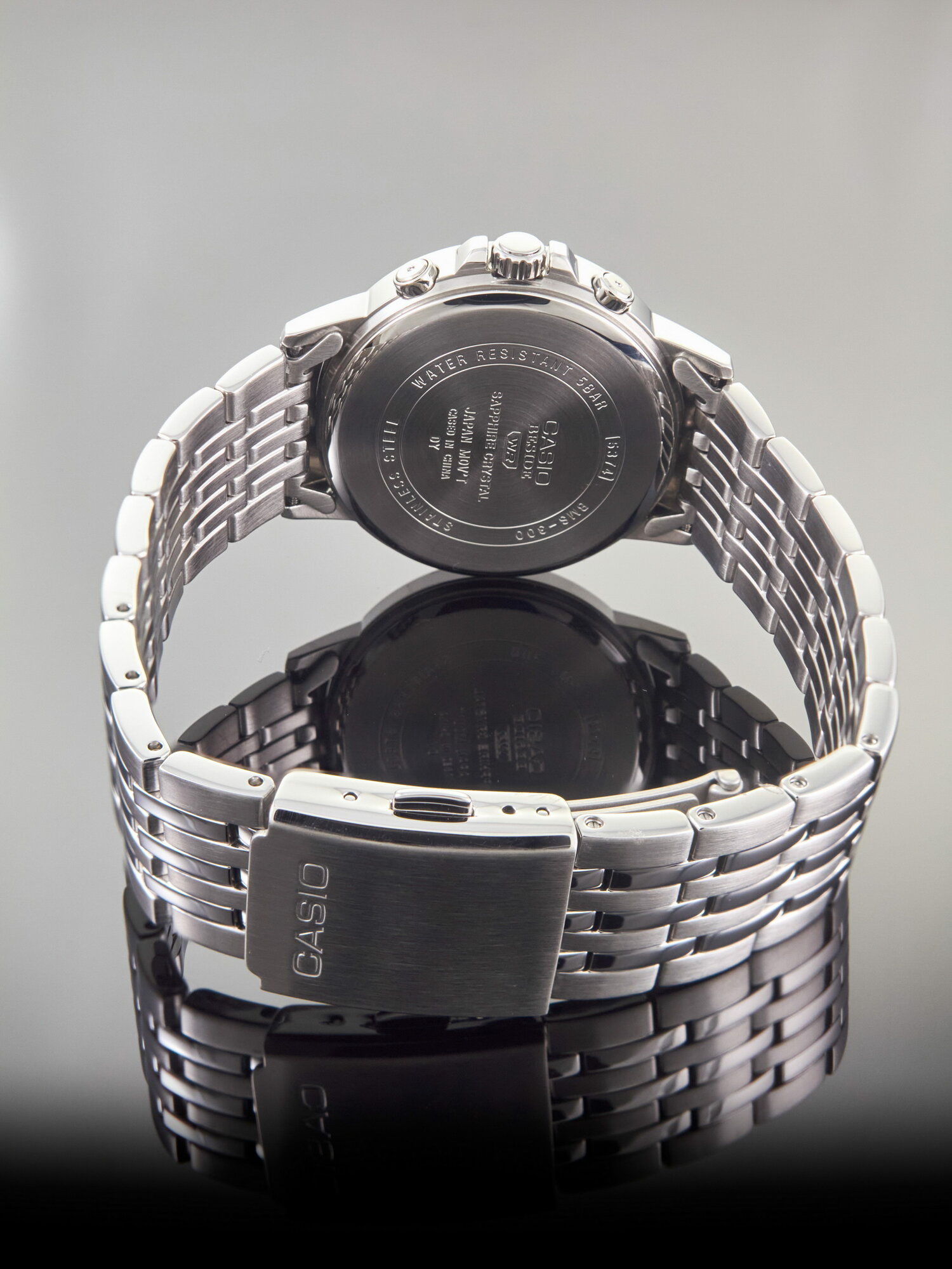 Наручные часы CASIO Классика, хром — фото 1
