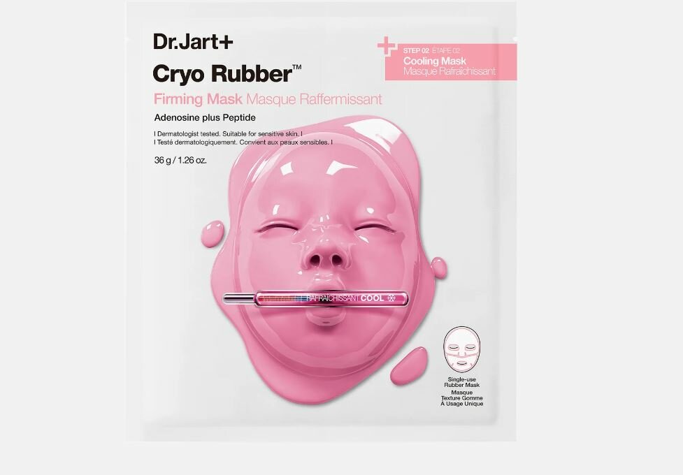 Гидрогелевая подтягивающая крио-маска для лица Dr. Jart+ Cryo Rubber Firming