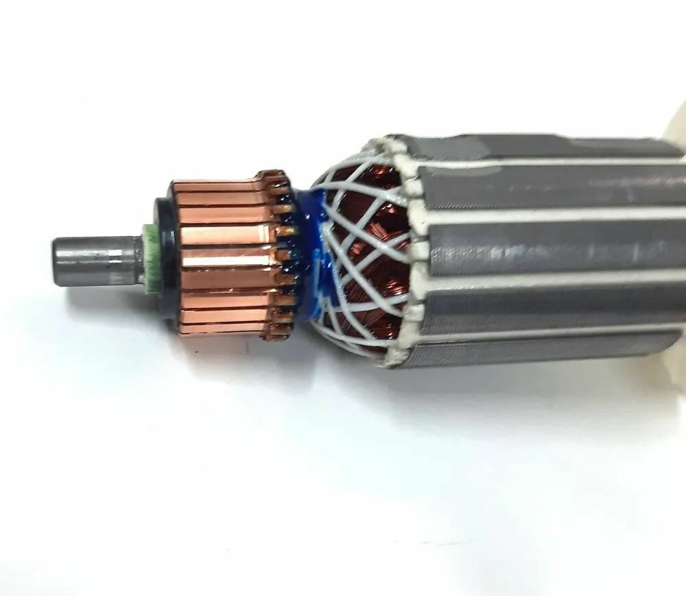 Якорь для перфораторов Bosch GBH2-26, 7 зубов, доп. бронировка, проф. исп, аналог 1614010709