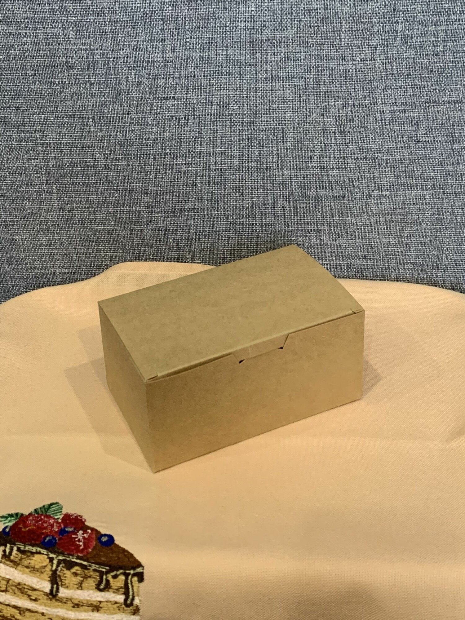 Подарочная коробка, ламинированный картон, 11,5 см x 7,5см x 4,5 см, белая