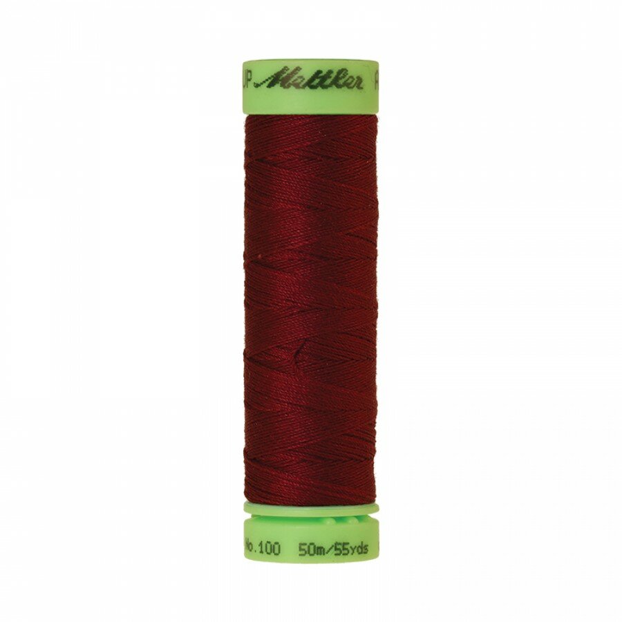 Нить вышивальная AMANDA 100, 50 м 0918 Cranberry