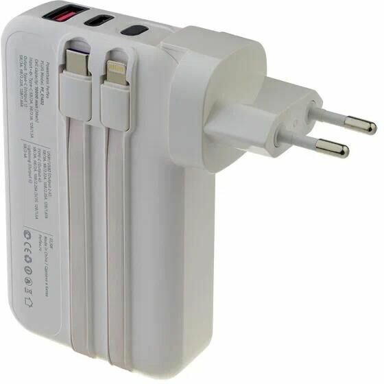 Повербанк Power PERFEO bank для телефона PF_E1632 10000 mah