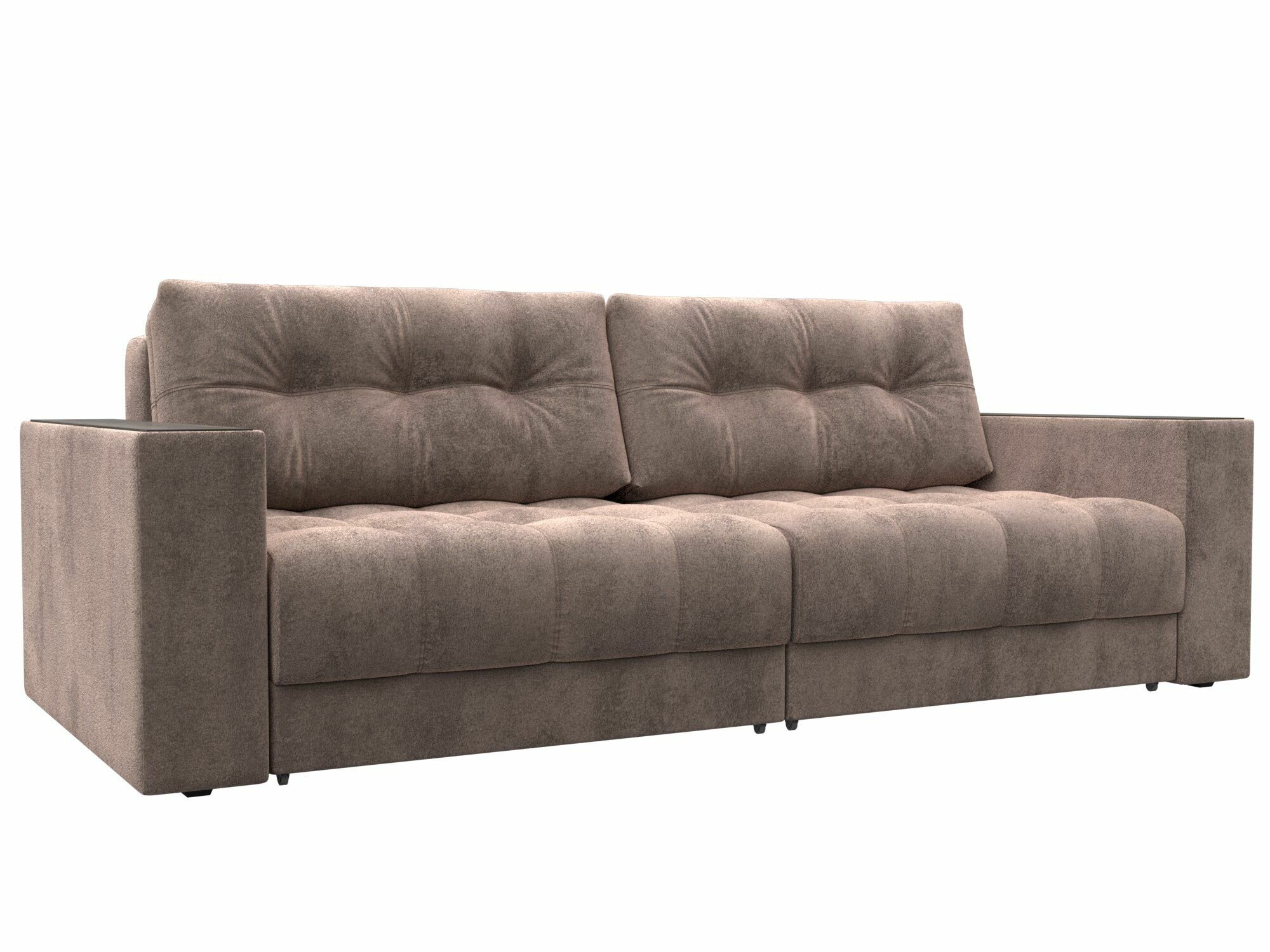 Диван прямой с декором Бруно НПБ, Велюр