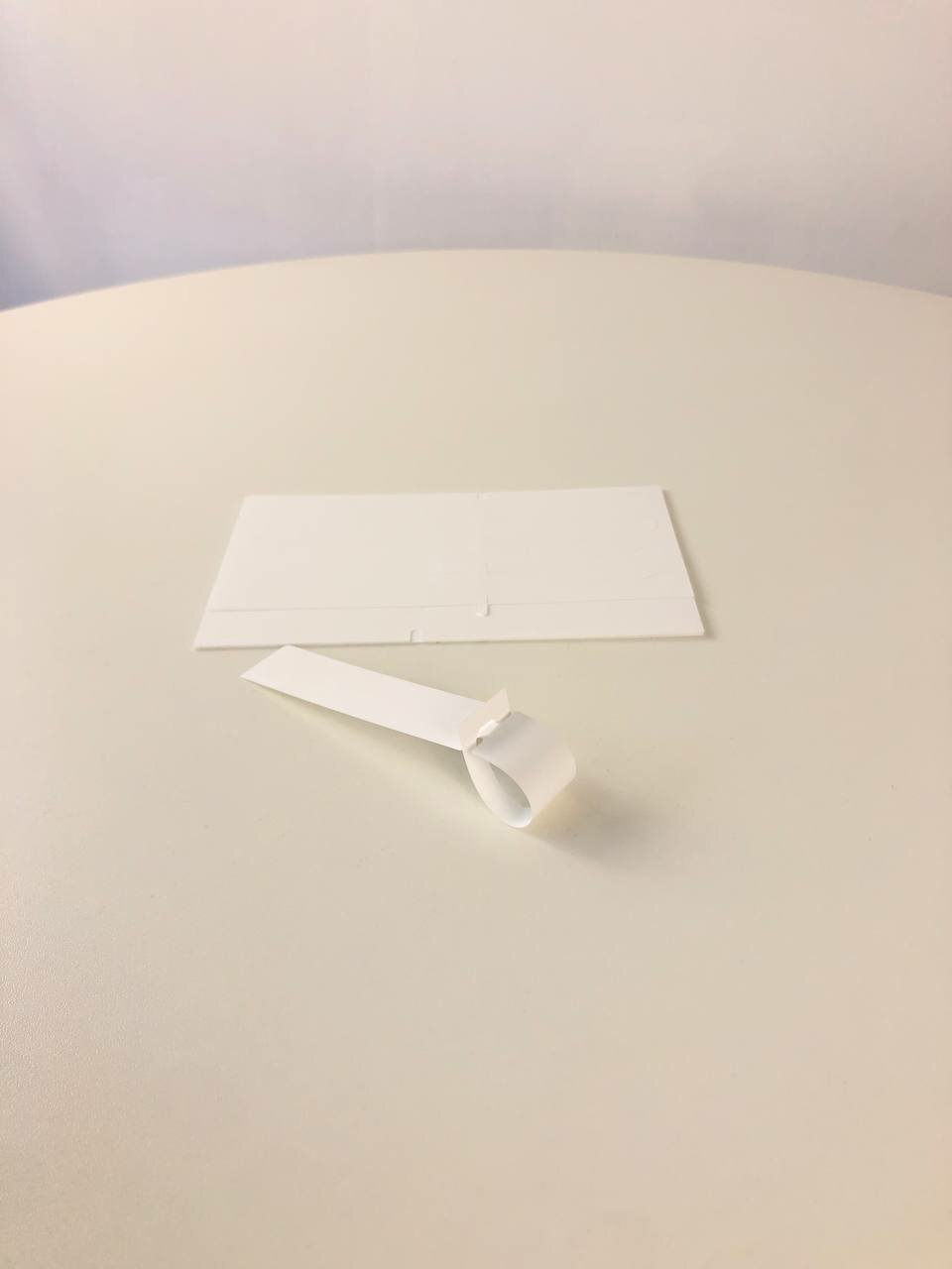 Садовые бирки Петельки 20*165 мм белые 25 шт