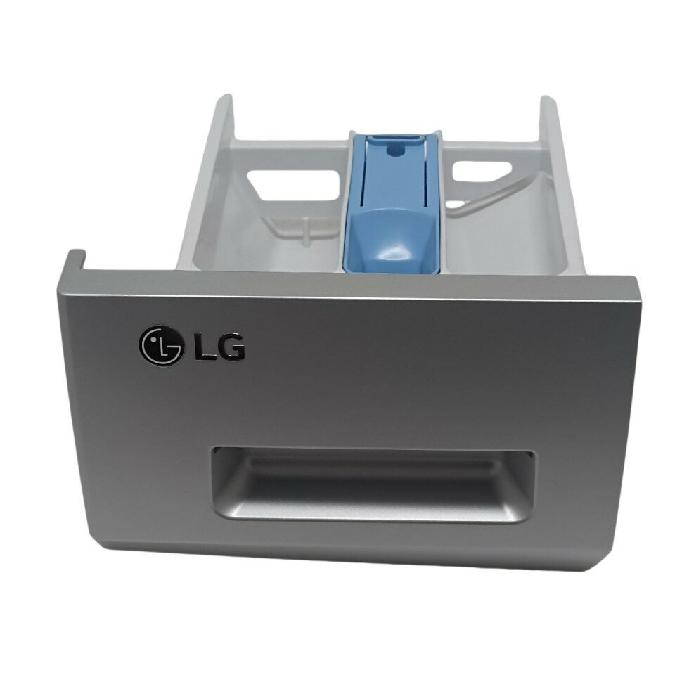 Дозатор моющих средств для стиральной машины LG в сборе с ручкой, без надписей AGL76892502