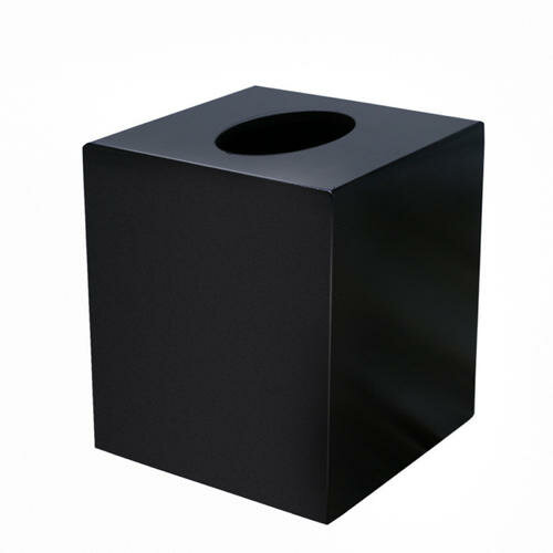 Спальня, дом, декоративный квадрат, гостиная, удобная для использования в автомобильном офисе, переносная коробка из бамбуковых полотенец, бумажная полка, рабочий стол, матовый черный