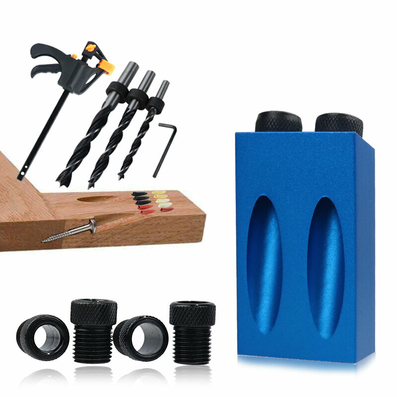 Шаблон для сверления отверстий под углом 15 градусов дрелью диам