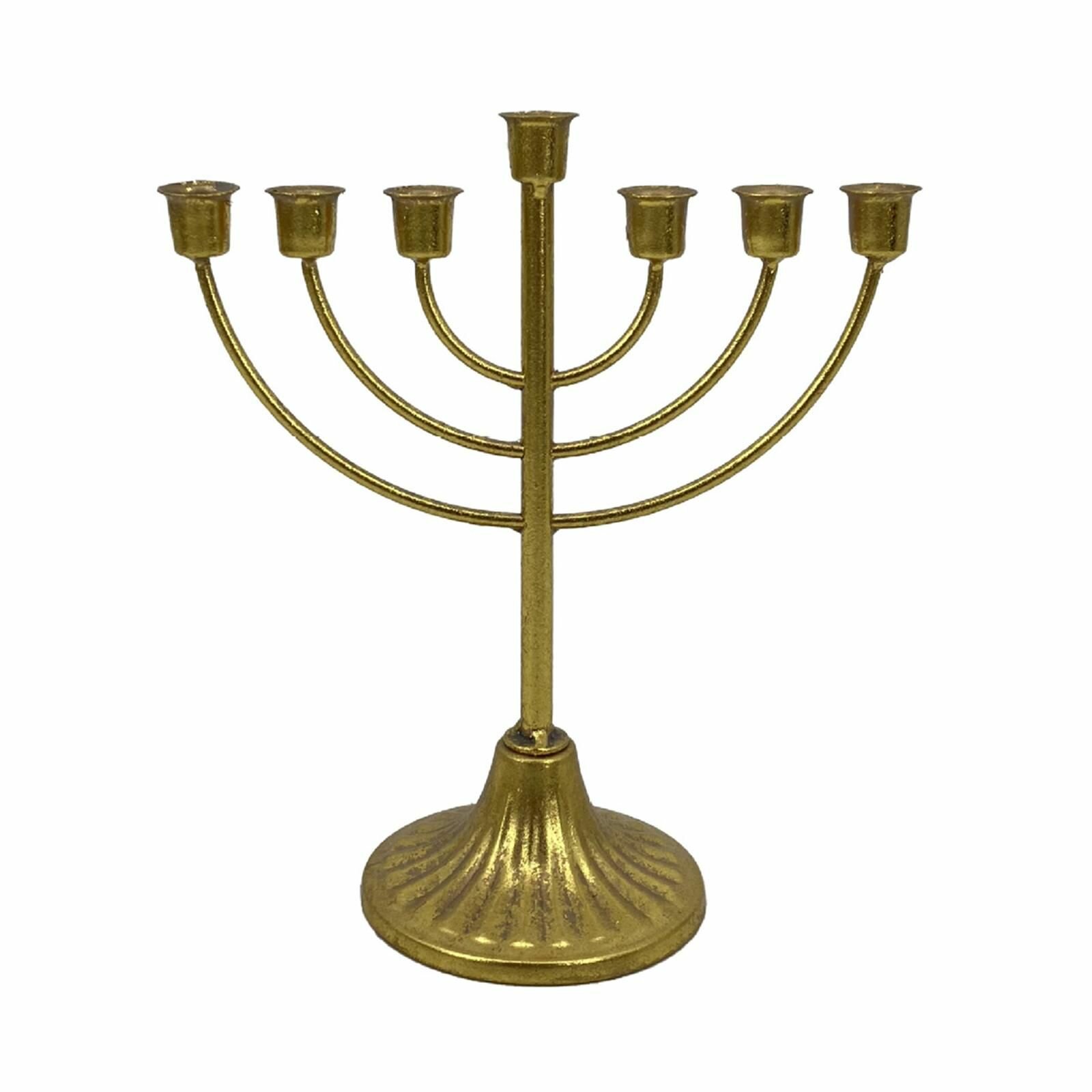 Еврейский подсвечник Минора Подсвечник Середина