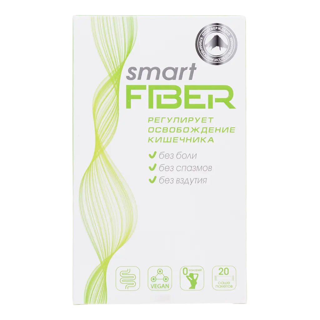 Смарт Файбер Smart Fiber порошок в саше-пакетах по 5 г 20 шт