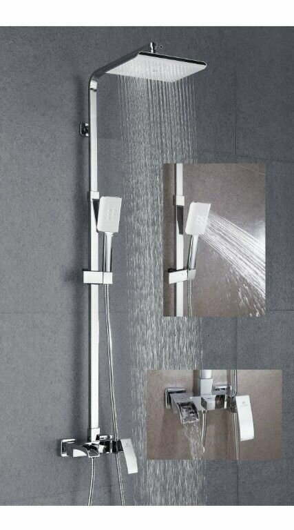 Душевая система с верхним душем GZ44063 водопад