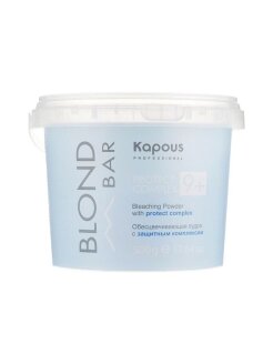 Обесцвечивающая пудра с защитным комплексом 9+ серии "Blond Bar", 500 гр.