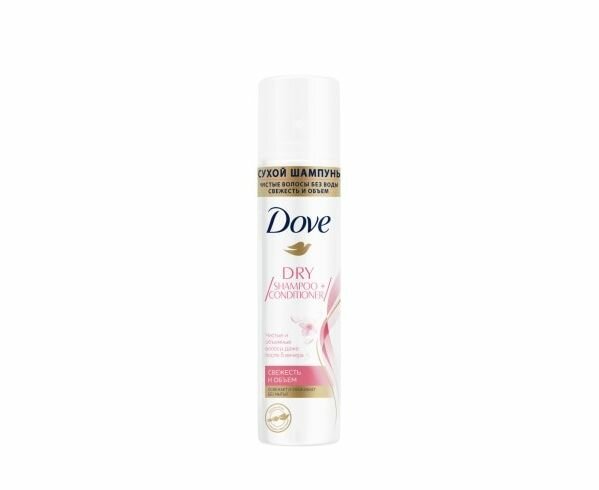 Шампунь Dove Dry shampooиconditioner, Для объема сухой, 75 мл