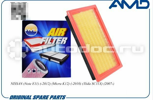 Фильтр воздушный NISSAN Note E11 -2012 Micra K12 -2010 Tiida SC11X 2007-