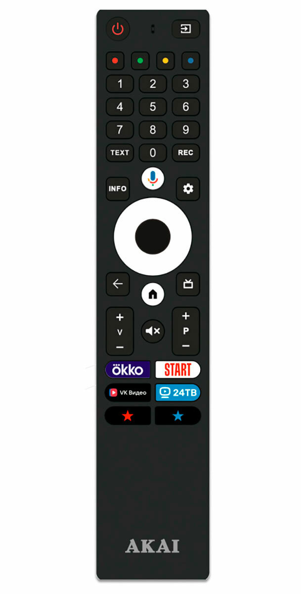 Пульт дистанционного управления Akai CX-636, SMART series