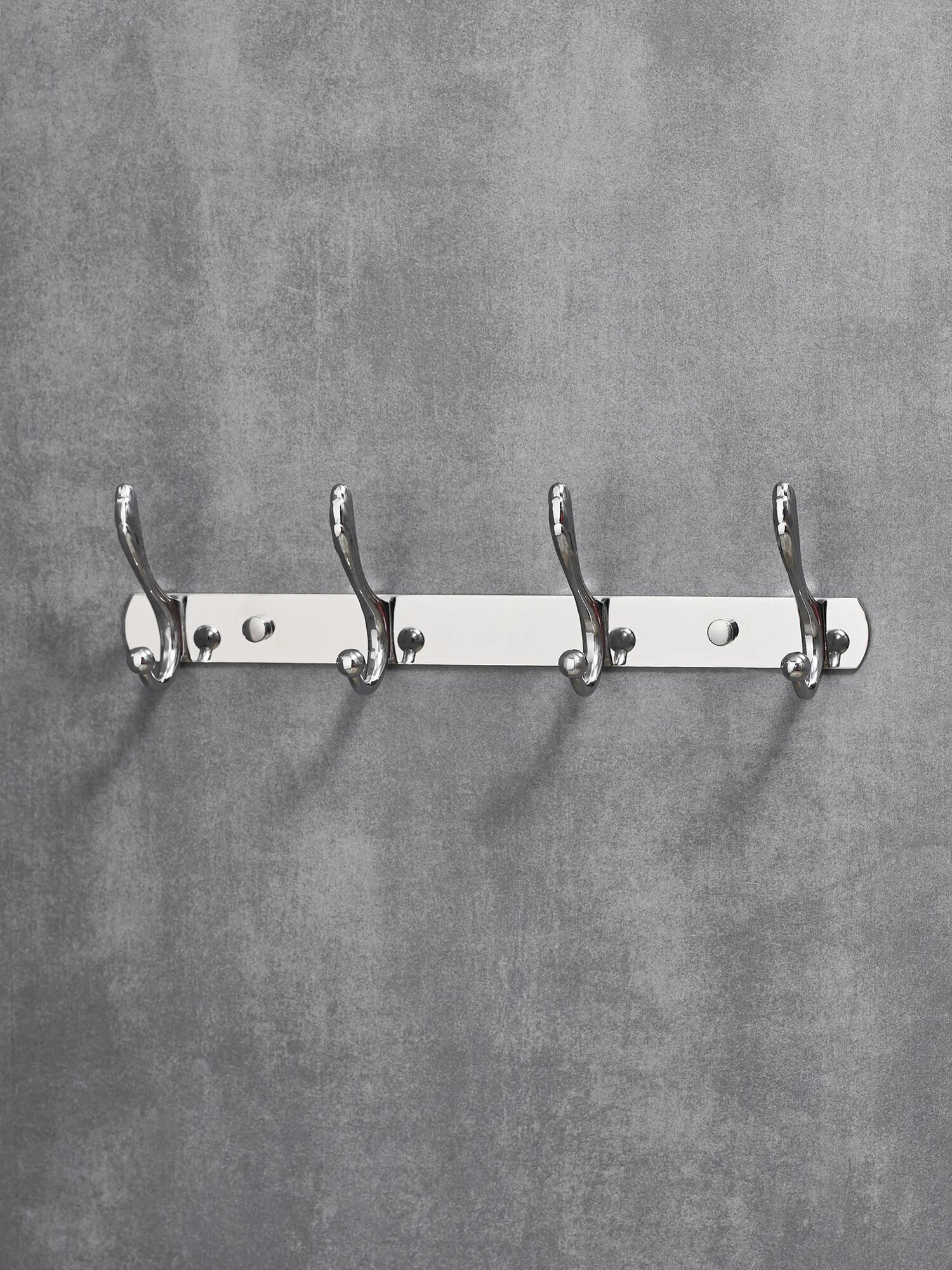 Держатель для полотенец РМС A5028, хромированное покрытие, 4 крючка