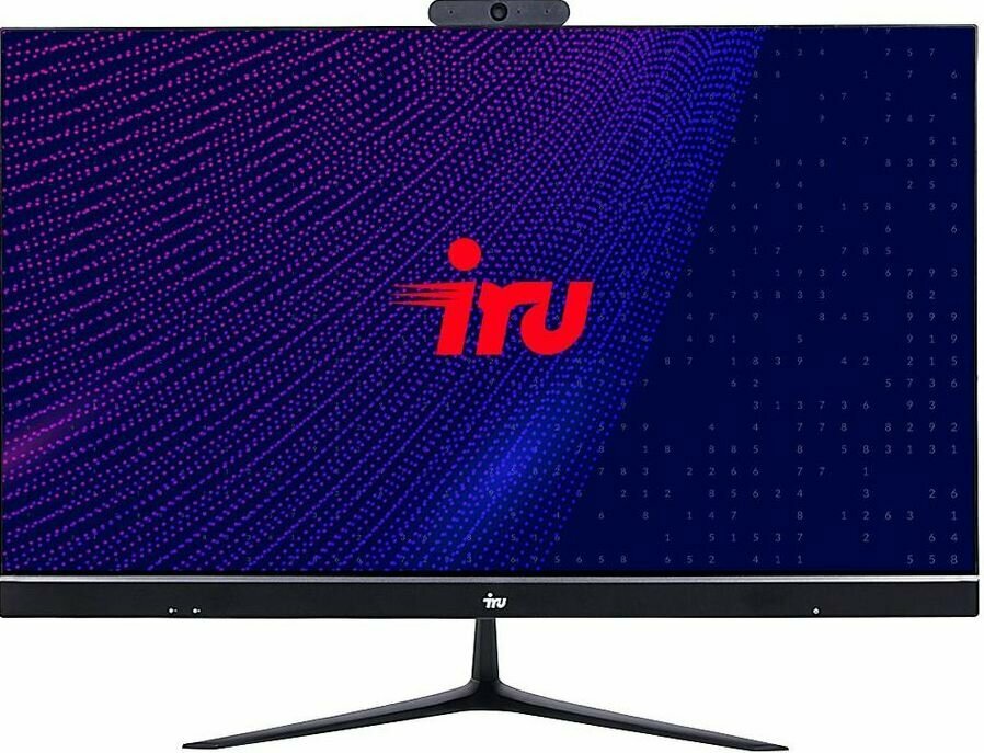 23,8" Моноблок iRU Office P2310KL (1771760) черный - 1920x1080, IPS, Intel Celeron 3867U, ядра: 2 x 1,8 ГГц, 4 ГБ, SSD 120 ГБ, Intel HD Graphics 610, Windows 10 Pro