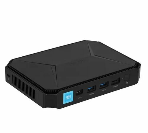 Мини-ПК CHUWI HeroBox 2023 (CWI527P) черный - Intel Processor N100, ядра: 4 x 0,8 ГГц, 8 ГБ LPDDR5, Intel UHD Graphics, SSD 256 ГБ, Windows 11 Pro