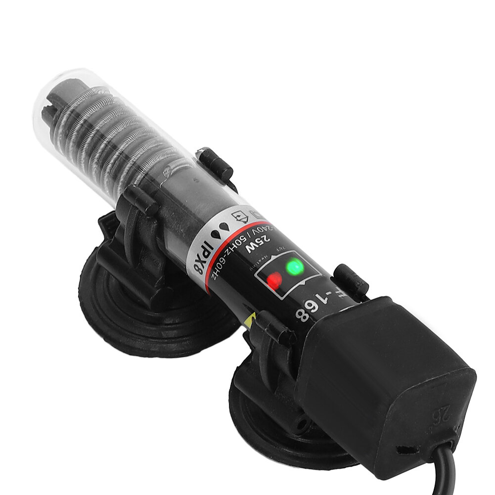 Аквариумный Обогреватель: Кварцевый 12см 130г Автоматический Термостат 26°C - Безопасный Взрывобезопасный Корпус Мини Обогреватель for Малых Аквариумов и Нано-Резервуаров