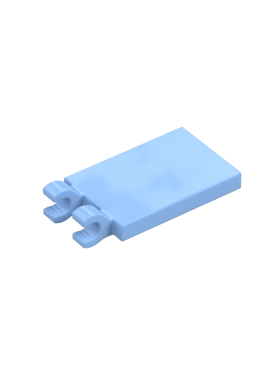 Деталь Lego Tile, Modified 2 x 3 with 2 Open O Clips (30350b)