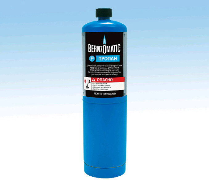 Баллон с газом 400 гр BERNZOMATIC резьбовой 12 / 1