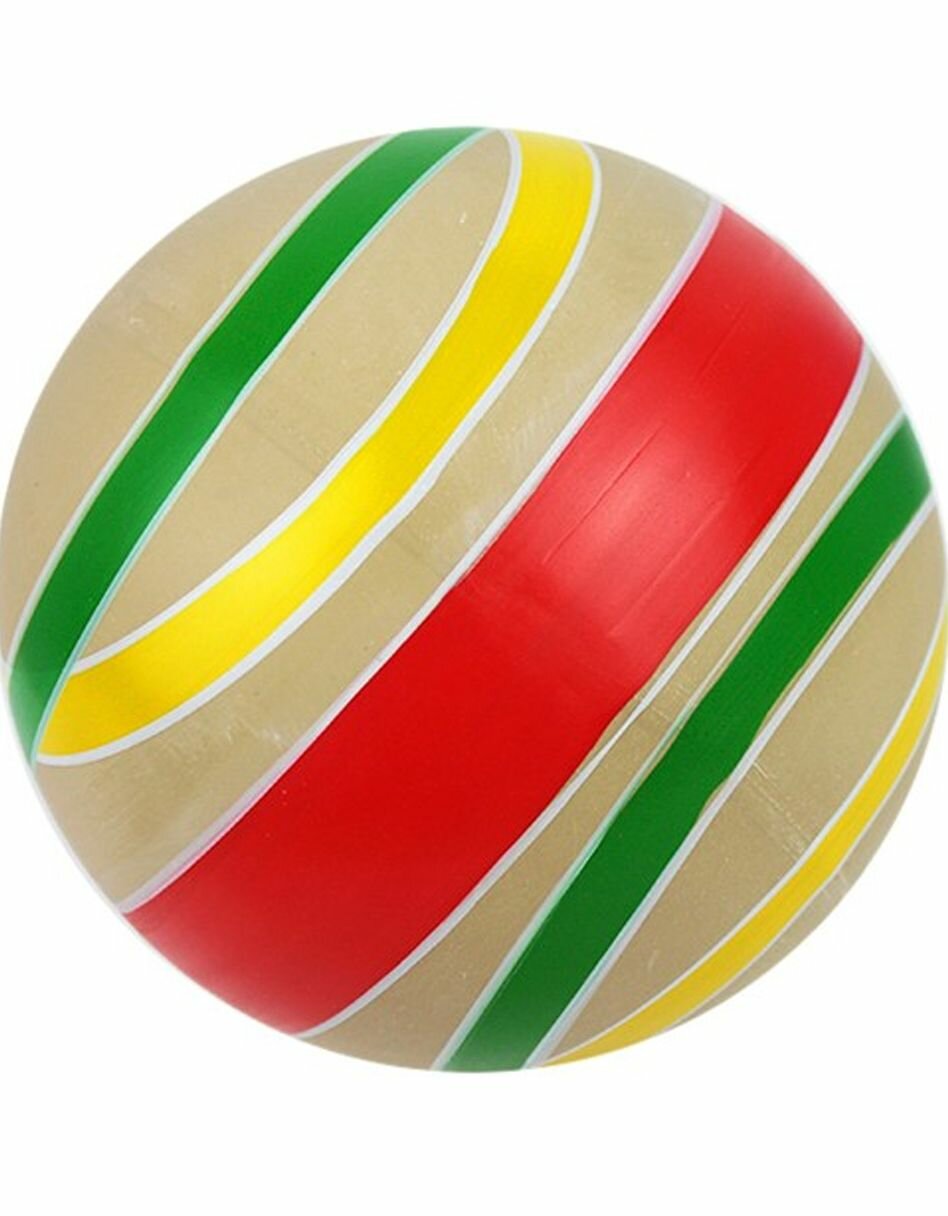 Мяч детский Эко, игрушка для спортивных занятий и подвижных игр на улице и дома, мячик для детей, микс