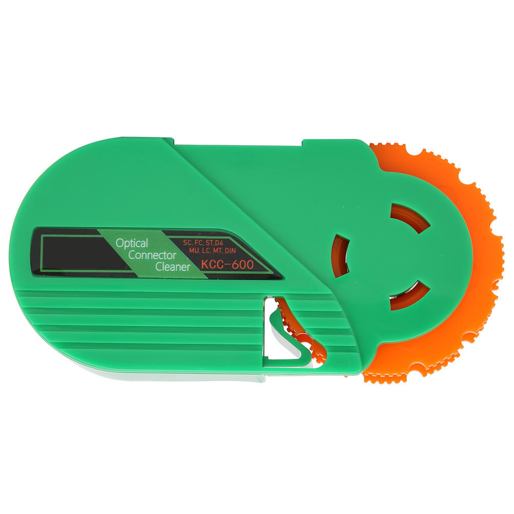 KCC-600 — бокс для очистки оптоволоконных разъемов, инструмент для очистки оптических коннекторов FC/SC.
