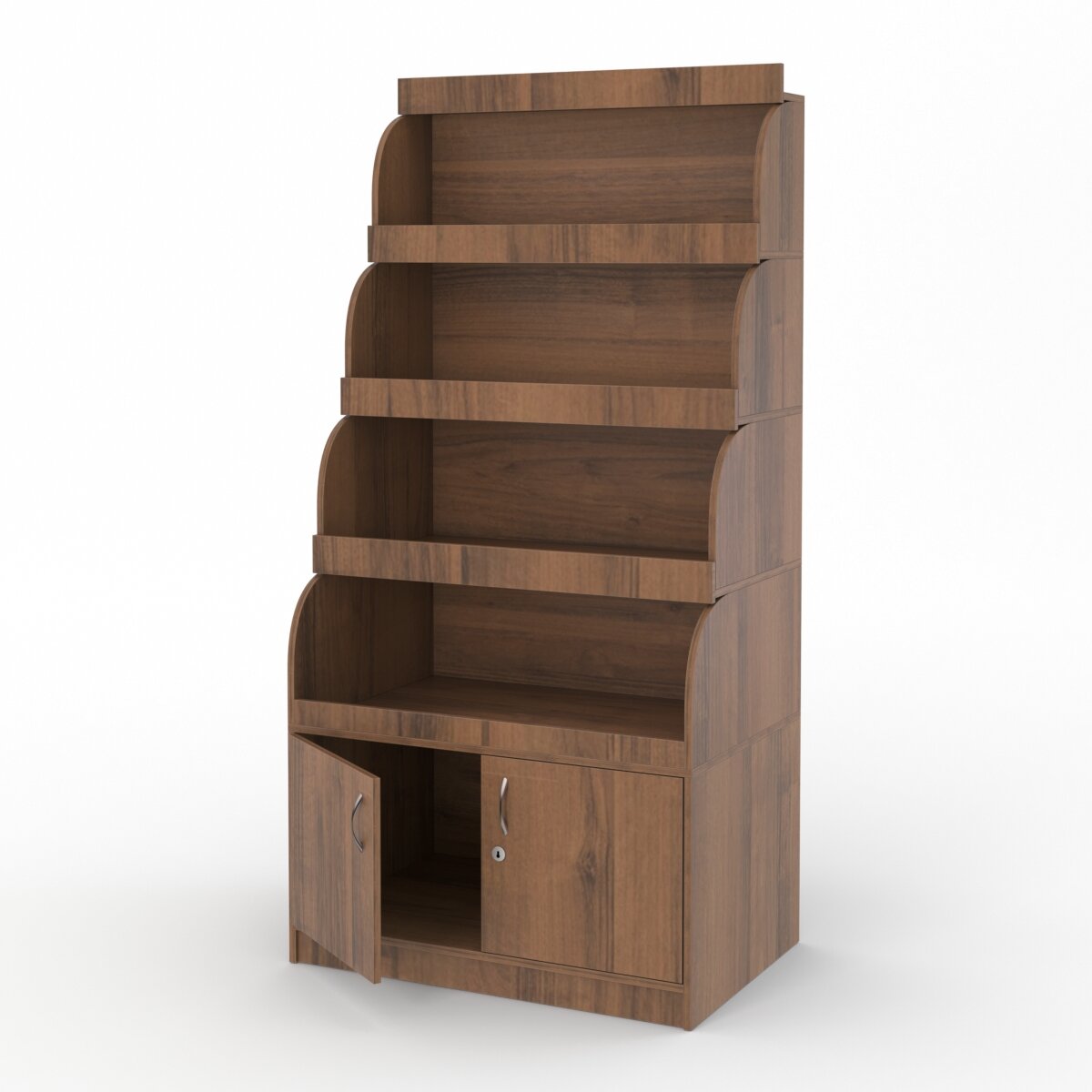 Стеллаж "браво" №2, Орех. Производитель товара - компания Westcom.