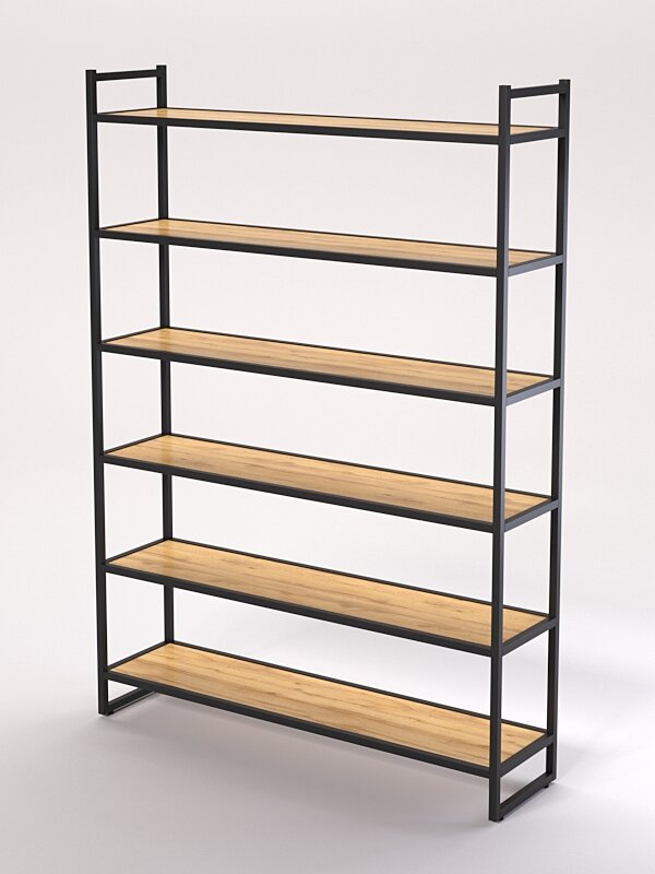 Стеллаж "Стронг" №27 в стиле лофт, Дуб Золотистый. Производитель товара - компания Westcom.