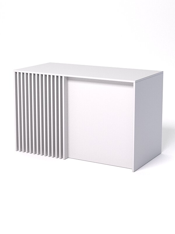 Стол руководителя №7, Белый. Производитель товара - компания Westcom.