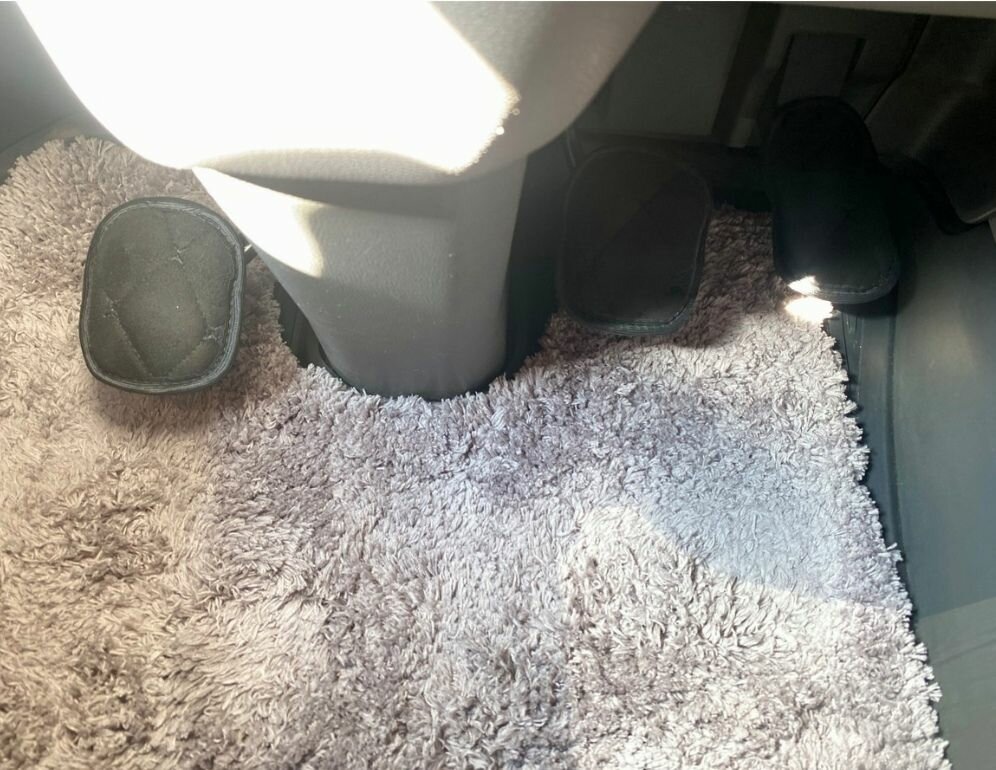 Накладки/чехлы на педали, мягкие, черные