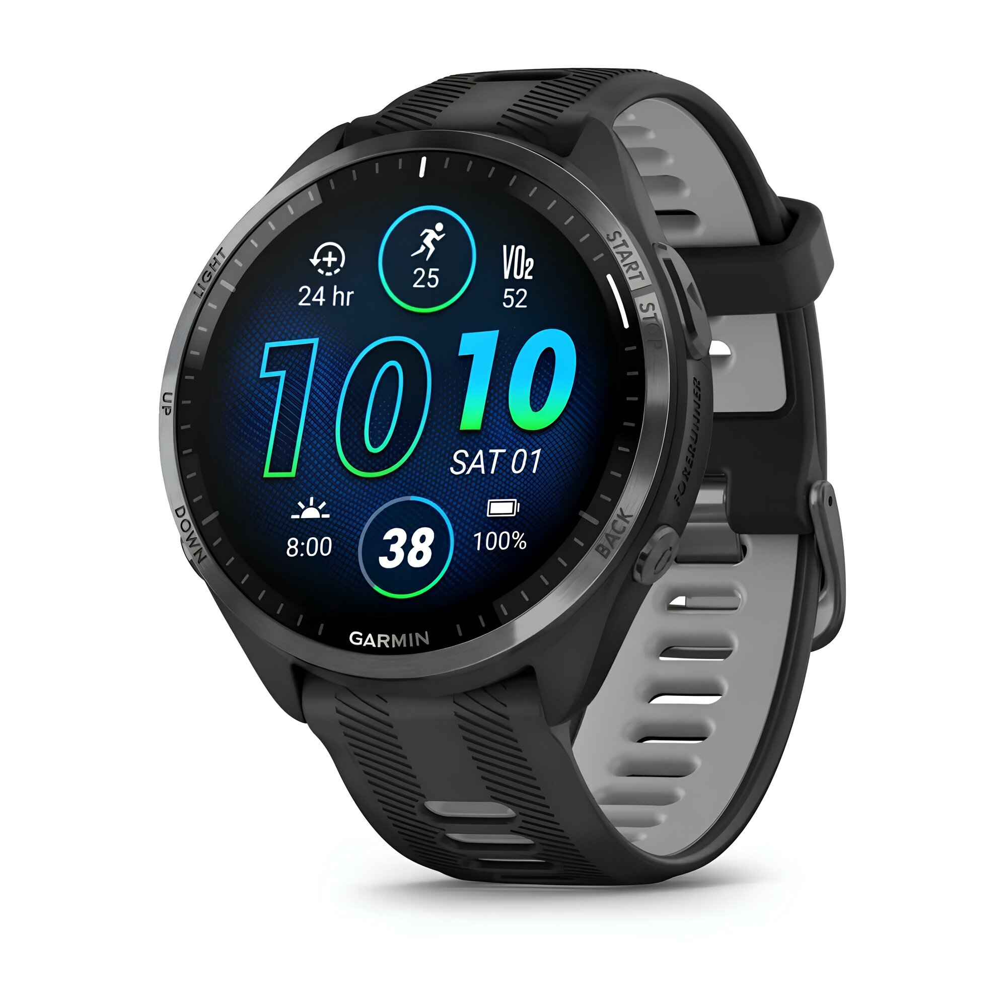 Смарт-часы GARMIN Forerunner 965 Black Carbon Gray DLC Titanium Bezel - Черные 010-02809-00