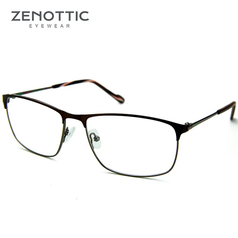 ZENOTTIC металлические фотохромные очки по рецепту для мужчин