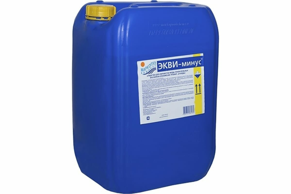 Жидкость для понижения уровня рН воды Маркопул Кемиклс Экви-минус 30 л М52