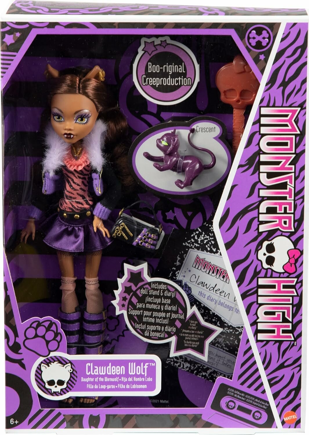 Кукла Monster High Clawdeen Wolf Reproduction