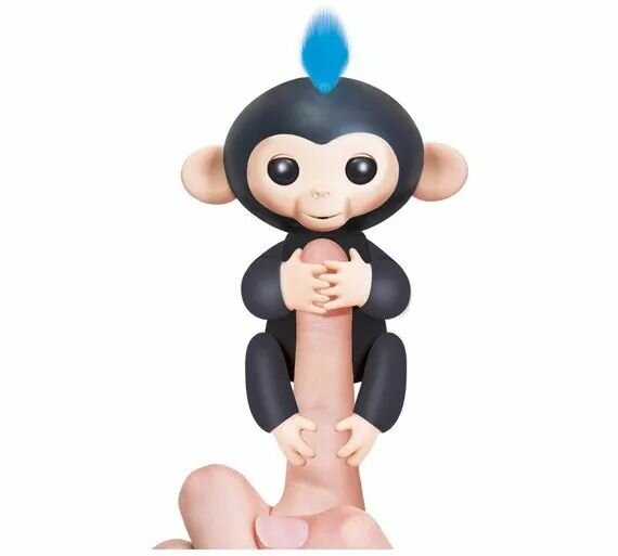 Интерактивная игрушка WowWee Fingerlings - Interactive Baby Monkey - 40 движениями и звуками