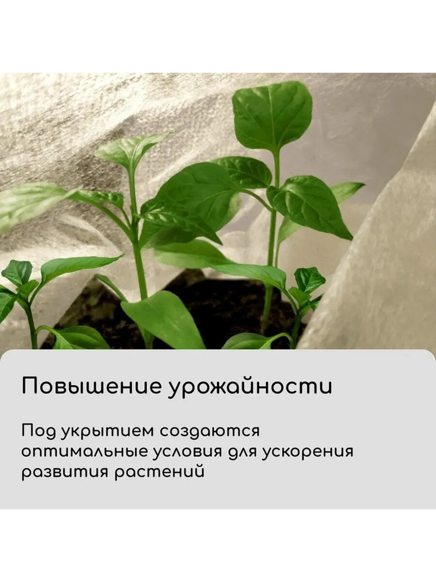 Прочный укрывной материал для теплиц и садов