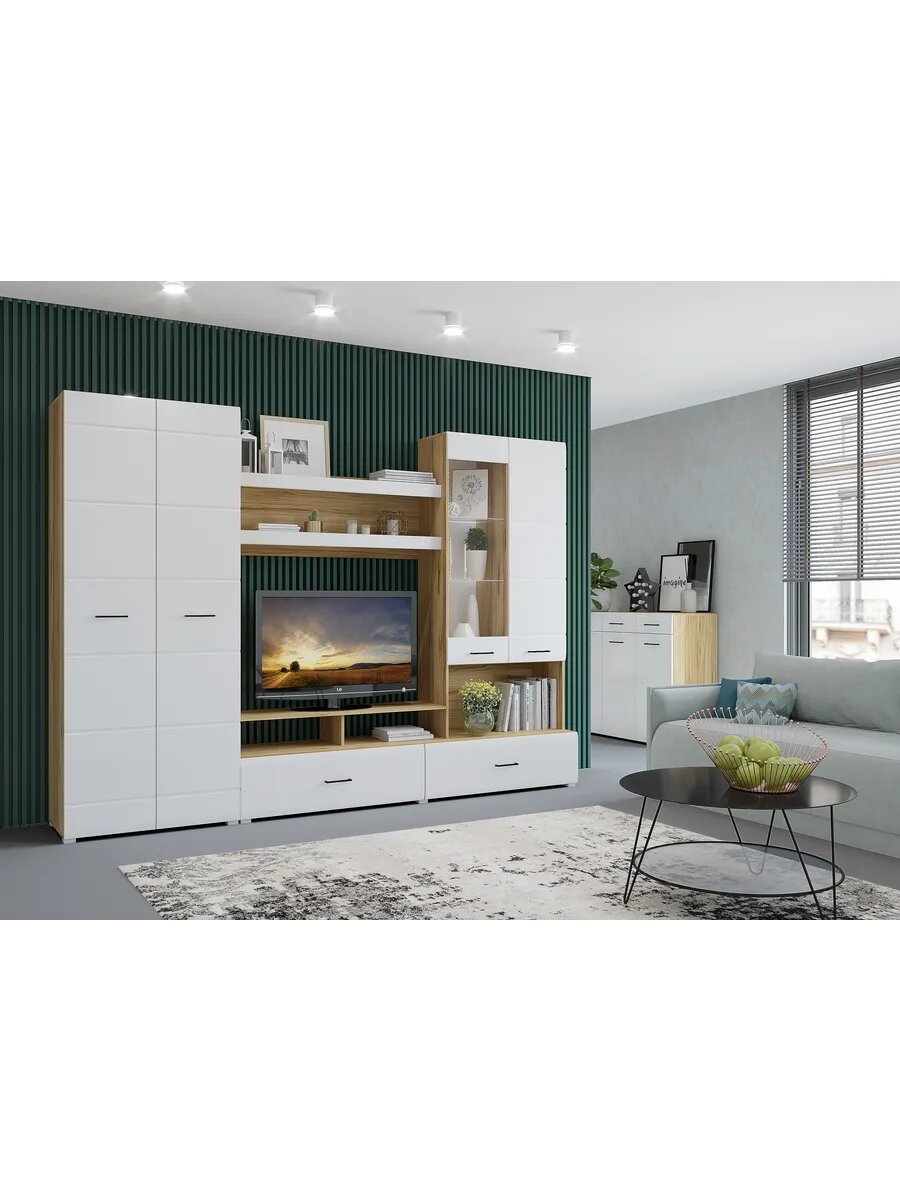 Стенка в гостиную Ненси 1