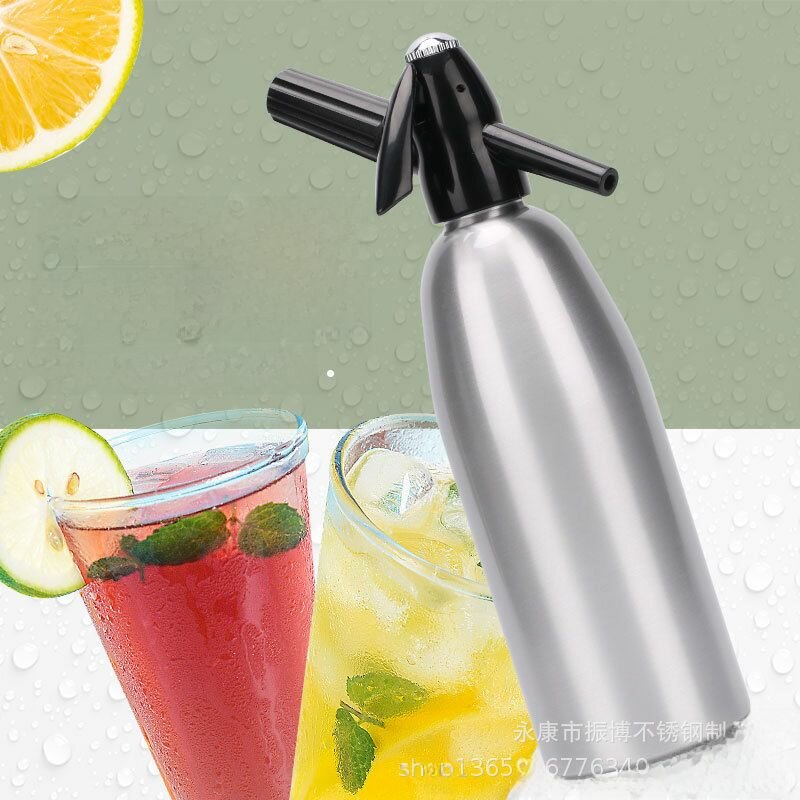 Газификатор для воды Sodasiphon 1000 мл, радужная бутылка