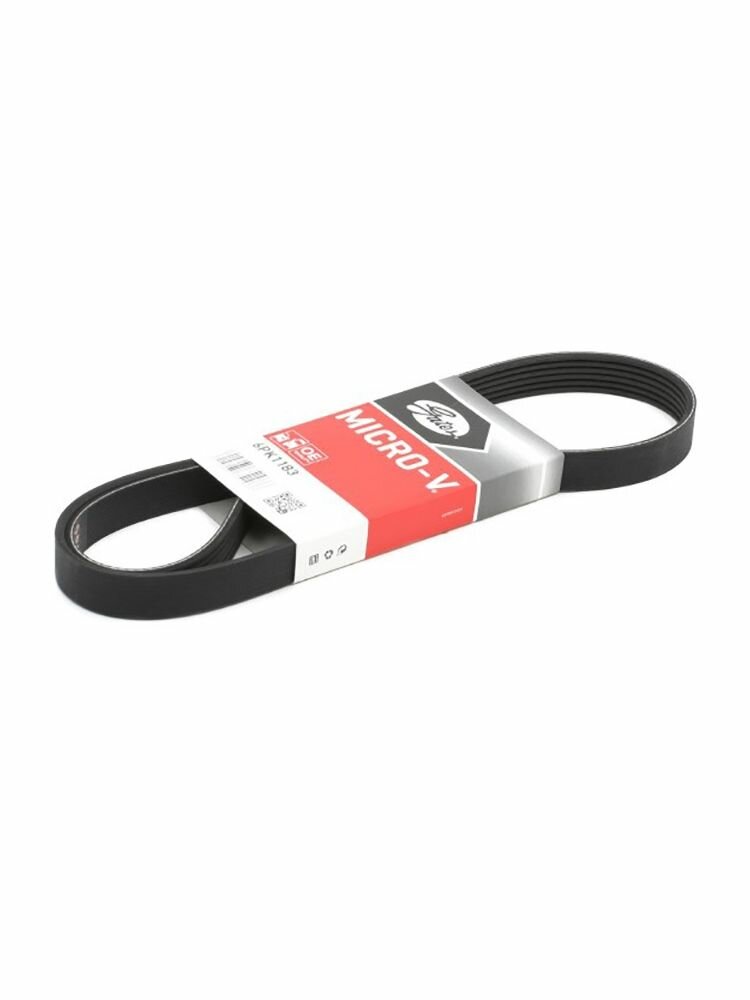 Поликлиновый ремень привода вспомогательных агрегатов Micro-V GATES 6PK1183 для а/м VOLVO S60, BMW 7, MAZDA 121, GEELY