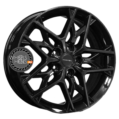Диск автомобильный литой Khomen Wheels KHW1709 (Changan CS35 Plus) 17x7 5x110 et46 dia63.3 Black