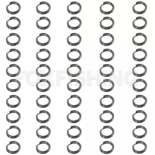 Заводные кольца Nautilus Split ring 8кг. 5мм. 50шт. (5уп. по 10шт.)