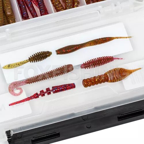 Набор приманок Trigger Baits силиконовые №16 лайт на окуня/щуку -56шт. +коробка