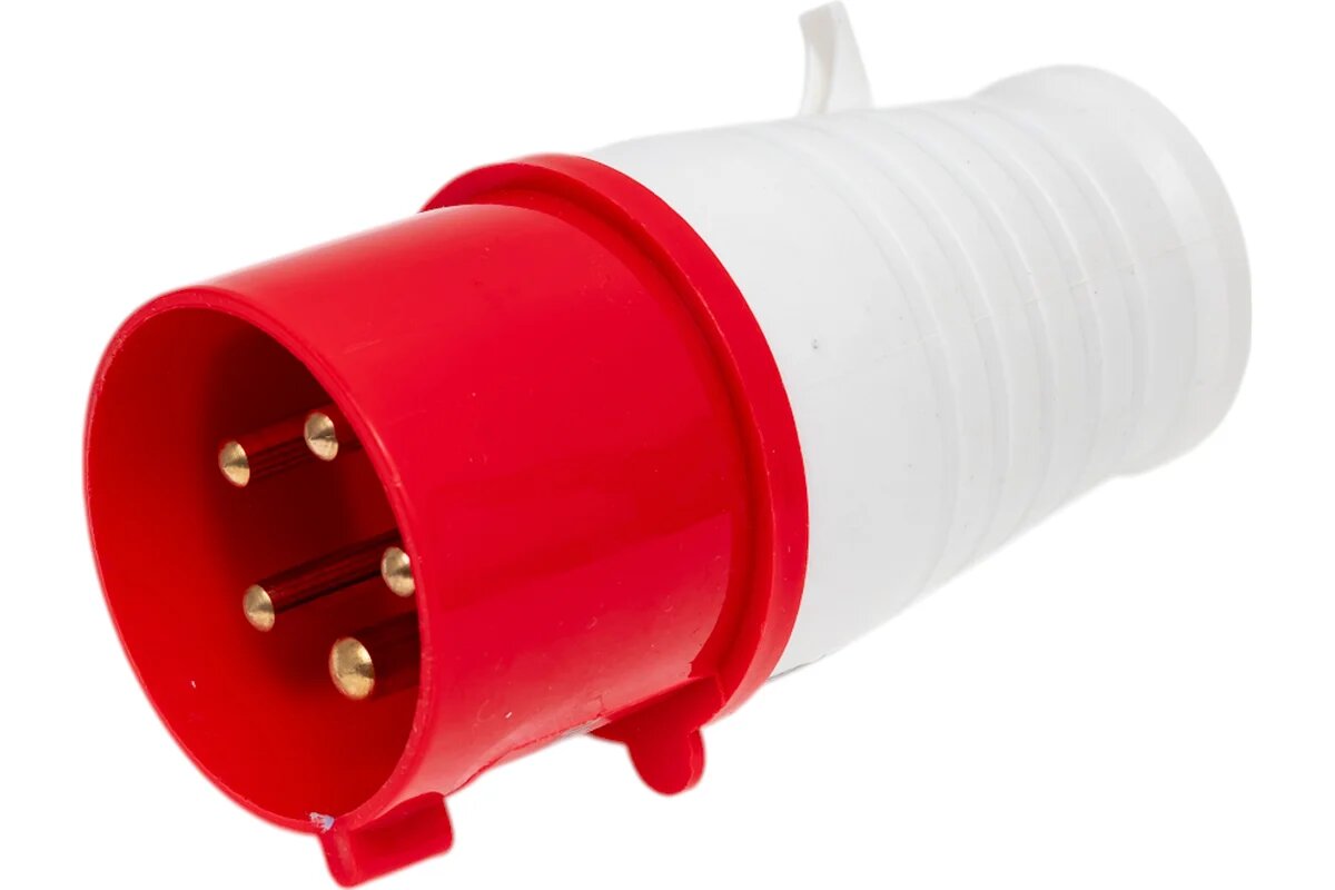 Texenergo SE025-032Q переносная вилка 3P+N+PE 32А 380В IP44 для промышленной сети