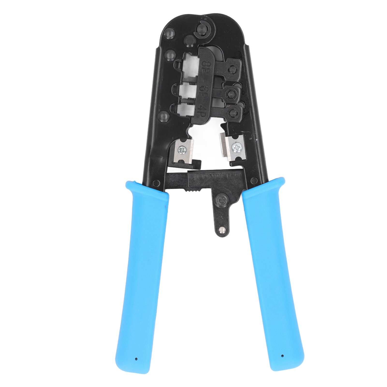 Сетевые клещи для калибровки CAT5 Ратчетный калибровщик Инструмент для калибровки разъемов RJ для 8P 6P 4P Материал сплавная сталь ПП 1 шт.