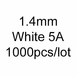 Белый кубический цирконий 1,0-4,0 мм WANGYONGZY 1000 шт. 1.4mm-5A-1000pcs