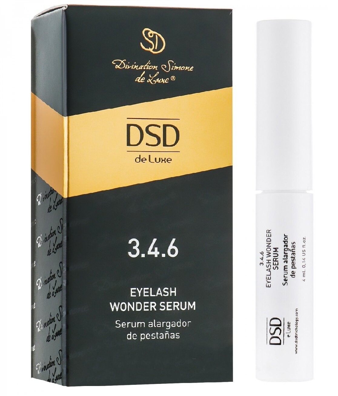 DSD de Luxe Eyelash Wonder Serum 3.4.6 - Сыворотка для роста ресниц 4 мл